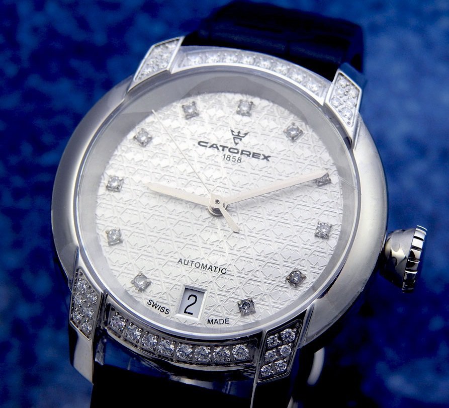 展示品 SWISS MADE CATOREX カトレックス Diamond Limited Edition メンズ 自動巻き / 34mm(3 ...