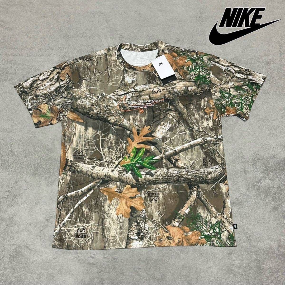 送料360円 XLサイズ NIKE SB 半袖 Tシャツ ナイキSB Realtree S/S TEE AOP リアルツリー 総柄 迷彩 ...