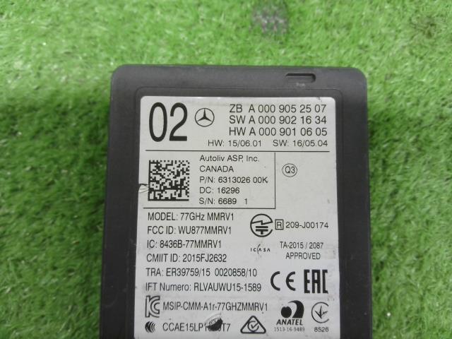 ベンツ Eクラス RBA-213042C Fバンパーレーダーセンサー E200 アバンギャルド 799 0009054211(メルセデス ...