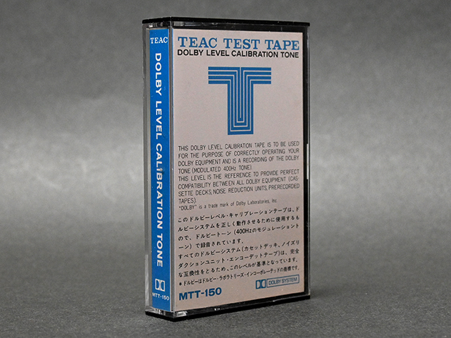 TEAC ティアック テストテープ カセットテープ TEST TAPE MTT-150 DOLBY LEVEL CALIBRATION ...
