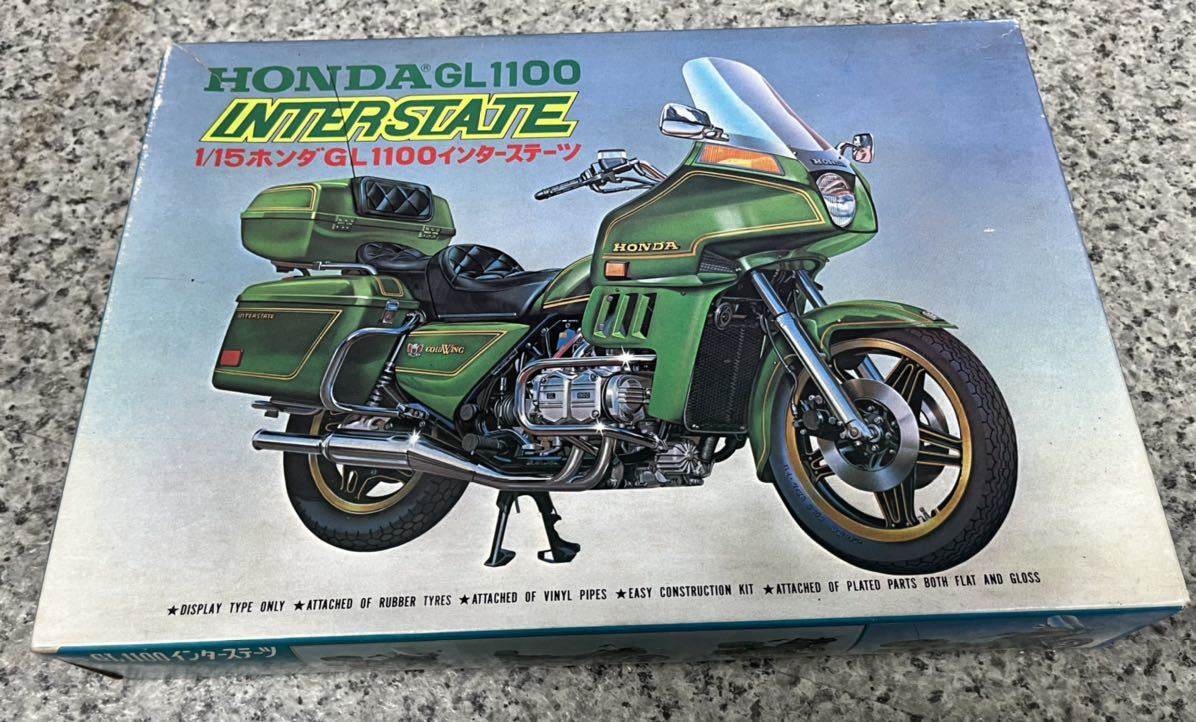 フジミ 1/15 HONDA GL1100 INTER STATE ホンダ GL1100 インターステーツ ゴールドウイング GOLD ...