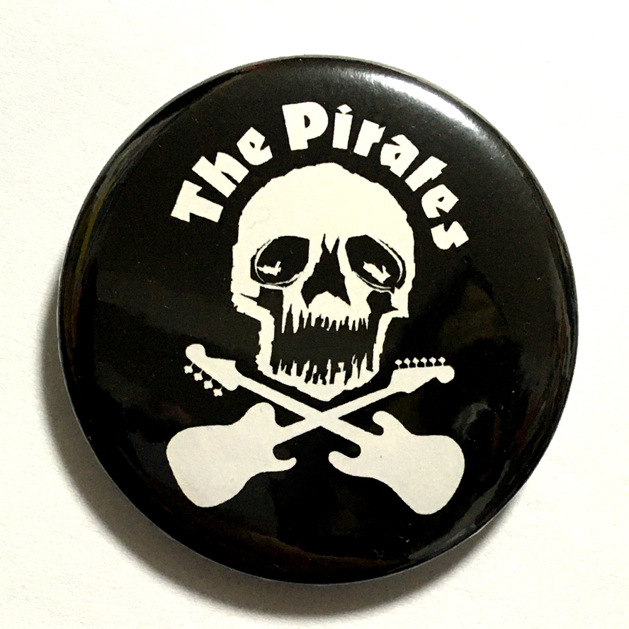 デカ缶バッジ 5.8cm The pirates パイレーツ Pub Rock パブロック PUNK Garage Power Pop ...
