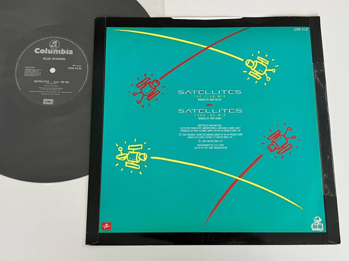 Ellie Warren / Satellites THE CLUB Mix EURO'86 Mix 12inch EMI/COLUMBIA ...