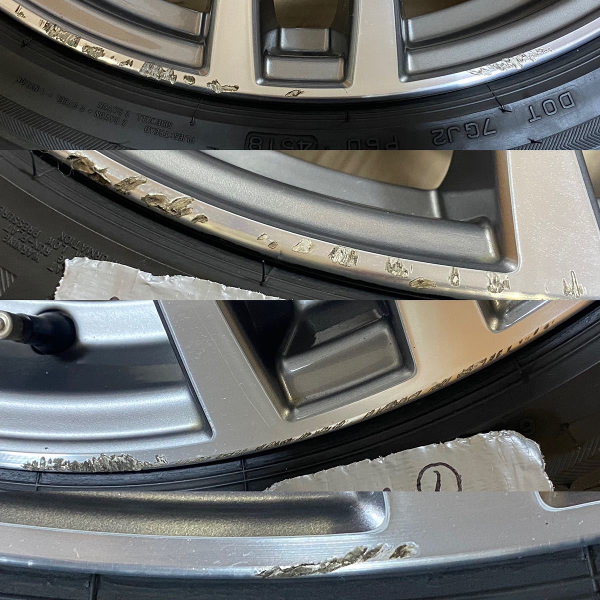 大阪市手渡可 BMW純正 403Mホイール 3シリーズ Mスポーツ 19インチ PCD120 5h120 19x8J+36 225/40R19 ...
