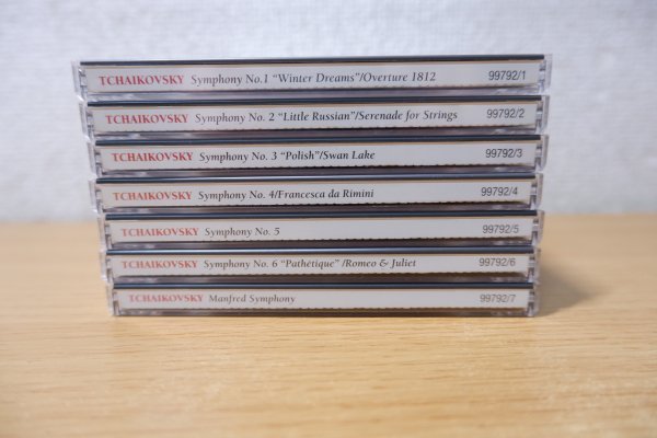の6-029＜CD/7枚組＞ Tchaikovsky:Symphonies Complete Philharmonia Orchestra ...