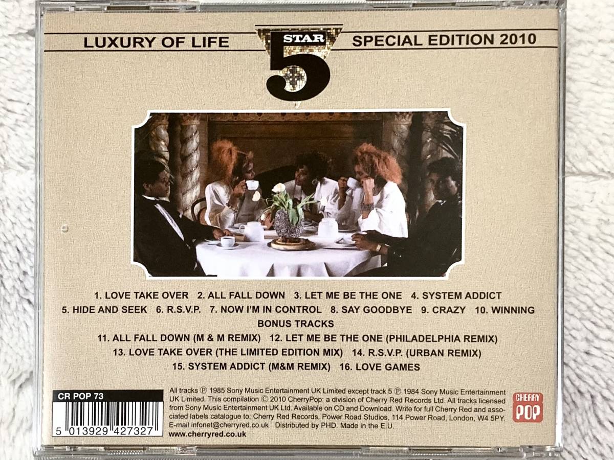 80's Five Star / Luxury Of Life Special Edition 2010 Reissue Remastered ...