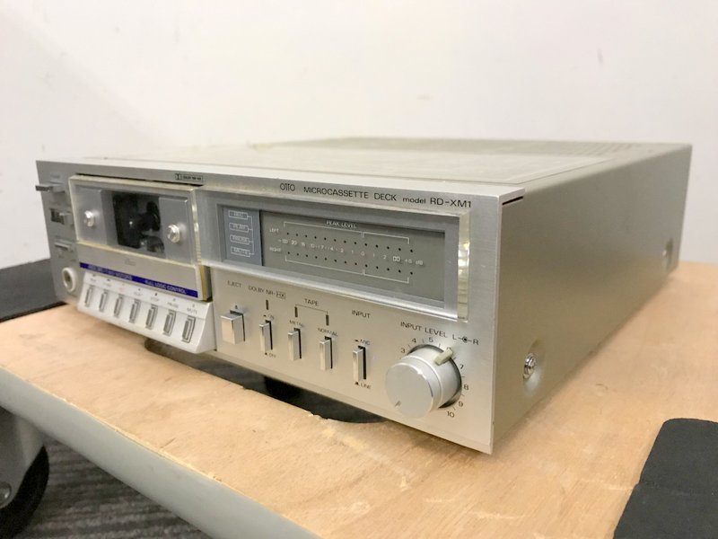 通電動作未確認 SANYO RD-XM1 マイクロカセットデッキ サンヨー S1601(一般)｜売買されたオークション情報、yahooの商品 ...