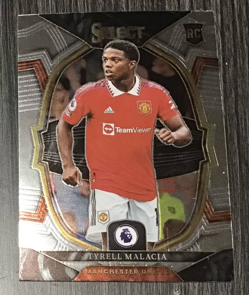 70 Tyrell Malacia - Manchester United 2022-23 Panini Select Premier ...