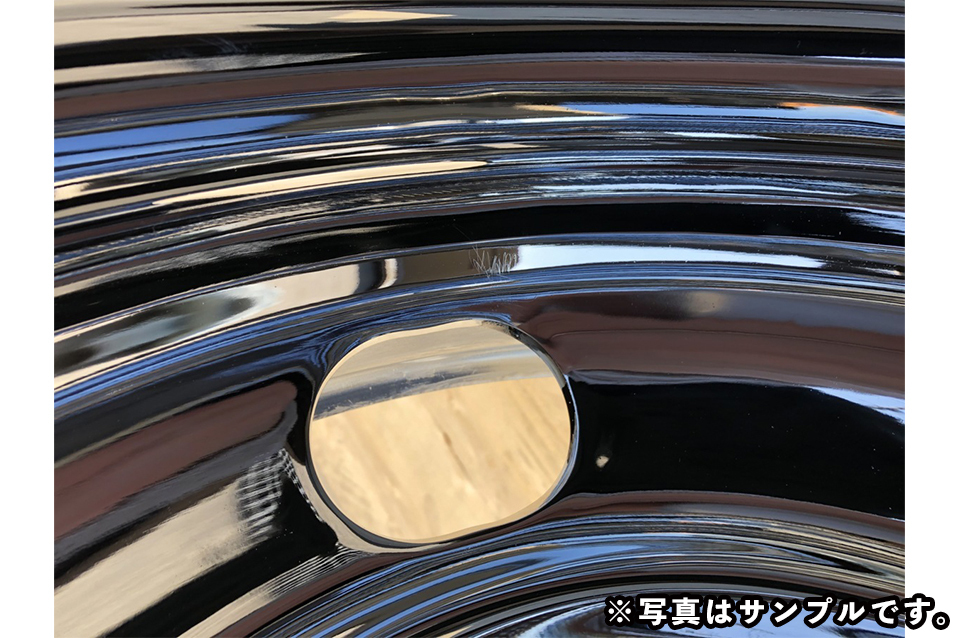 2枚セット 訳あり B品 メッキホイール キャンター ふそう 三菱 2t 3t 17.5×5.25 オフセット115 PCD208 5穴 リア用 中国製 DOT-X DOTX(ホイール)｜売買 ...