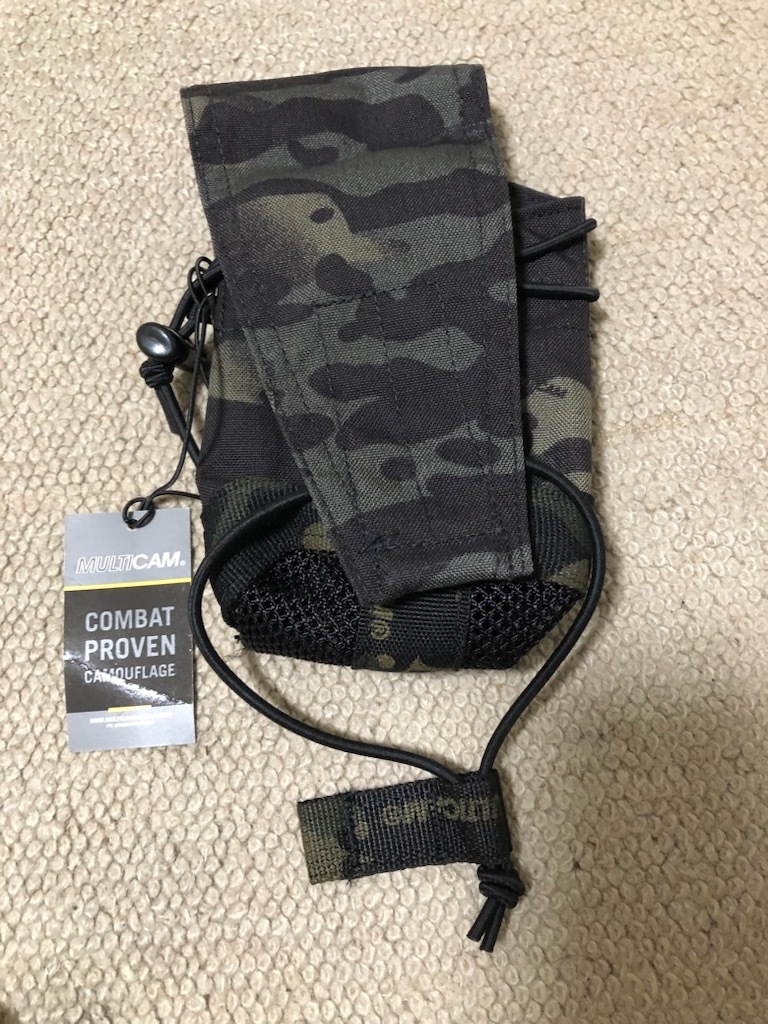 実物 CRYE PRECISION MULTICAM BLACK MPS-067 5.56/ 7.62/ MBITR MAG POUCH ...