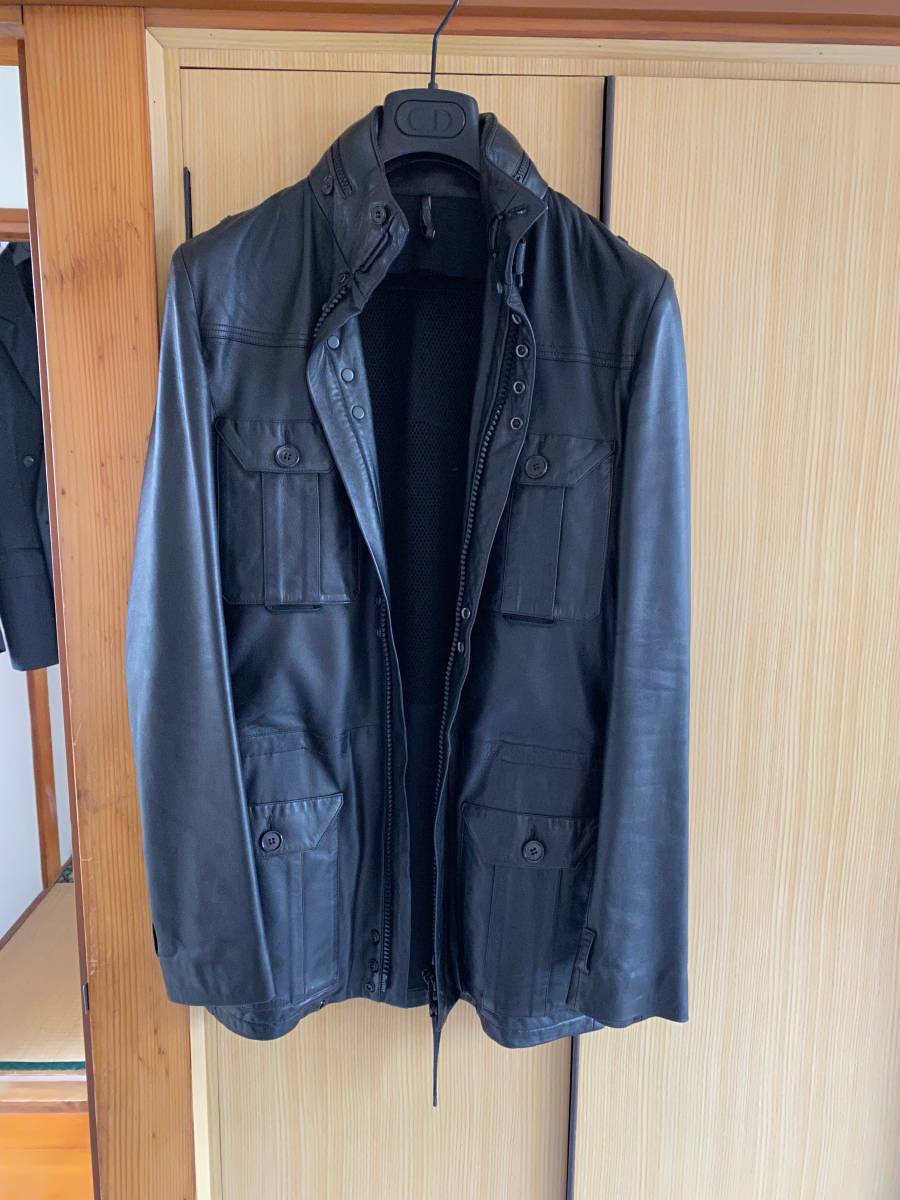 名作04ssコレクションdiorhomme/ディオールオムstrip期M65レザージャケット(ジャンパー、ブルゾン)｜売買されたオークション情報、yahooの商品情報をアーカイブ公開 ...