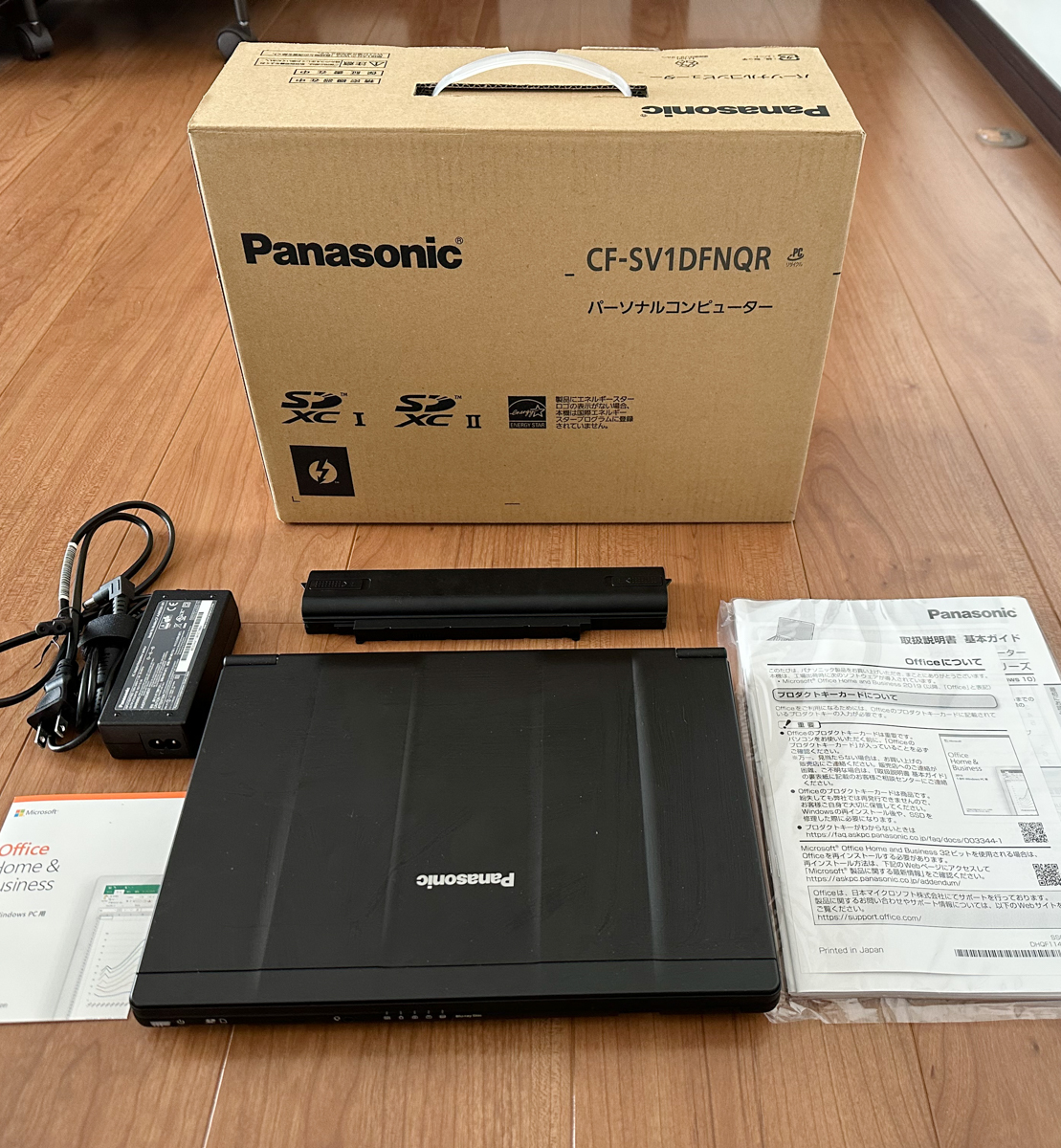 Panasonic パナソニック Let's note レッツノート SV1 CF-SV1DFNQR ブラック SIMフリー 2021年春 ...