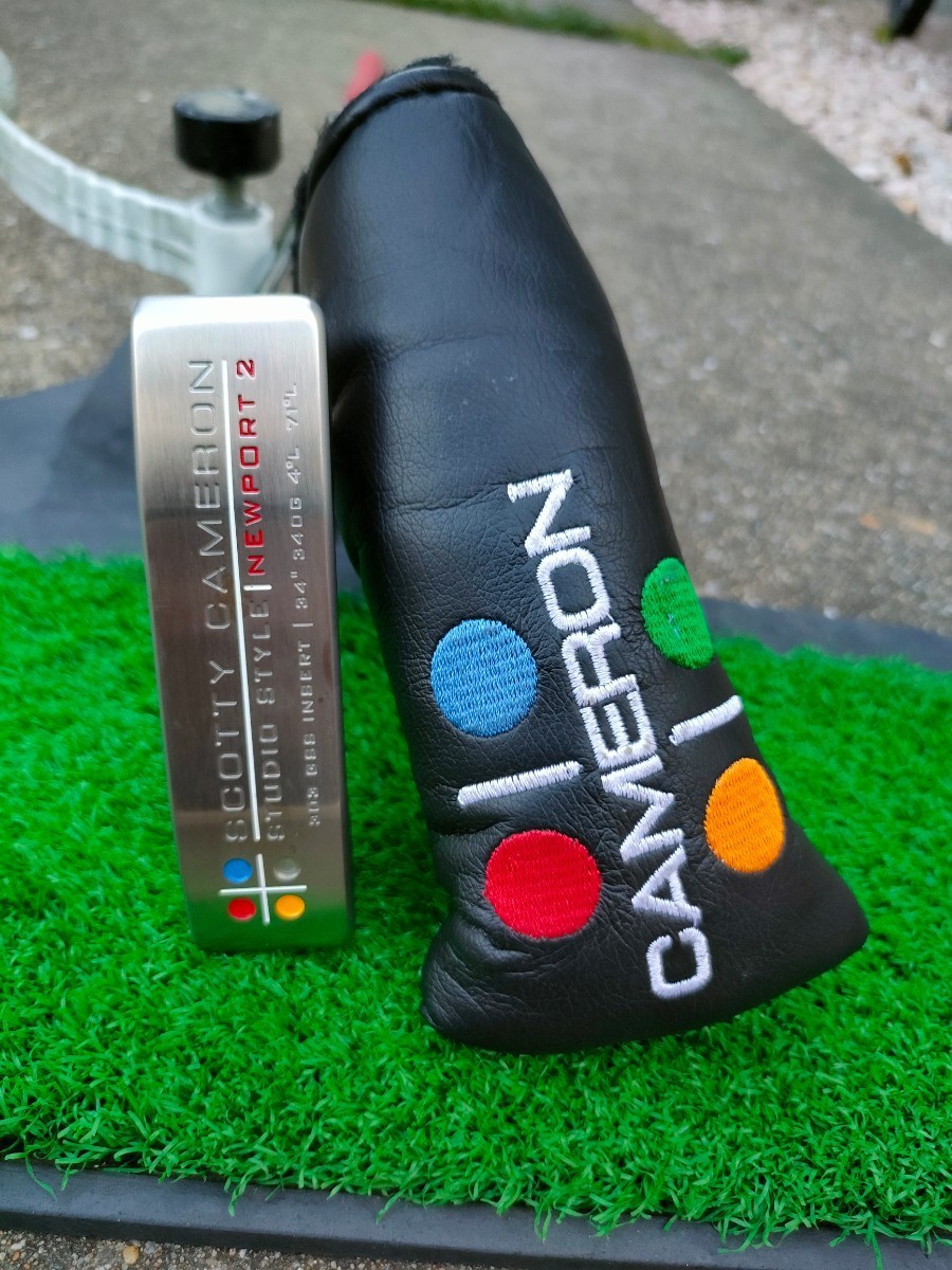 激レア SCOTTY CAMERON STUDIO STYLE NEW PORT GSS INSERT 34 340G ニューポートスタジオ ...