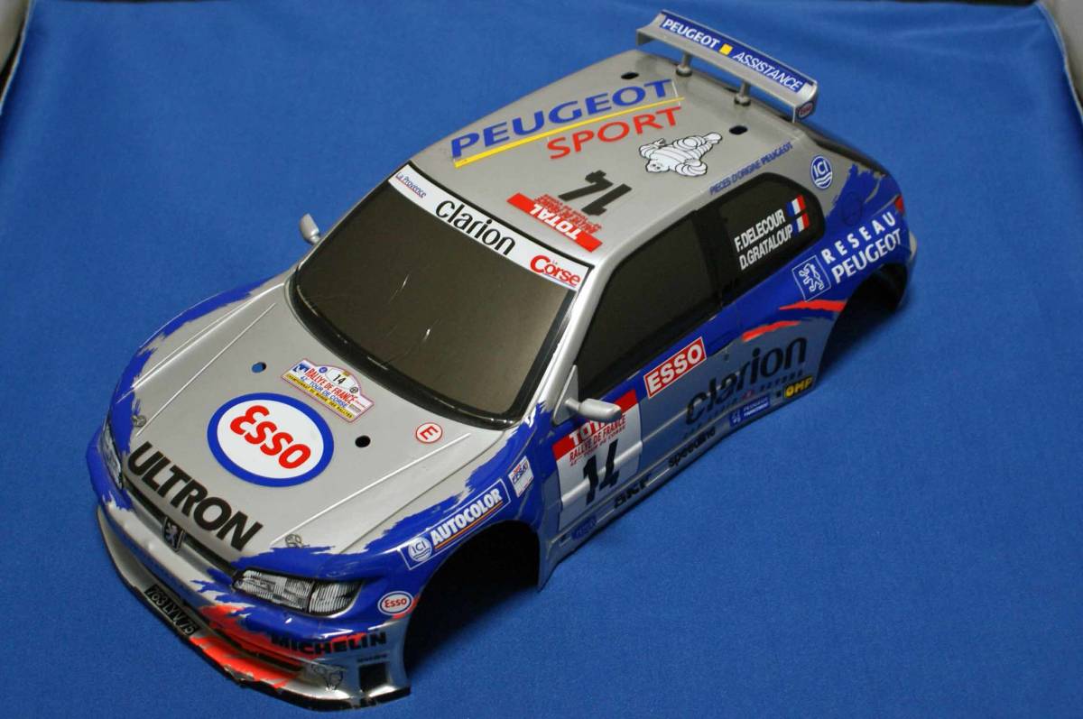 タミヤ 1/10 RCカー ジャンク ボディ & ステッカー セット ホーネット ランチアデルタ プジョー306 クスコインプレッサ レクサス ...