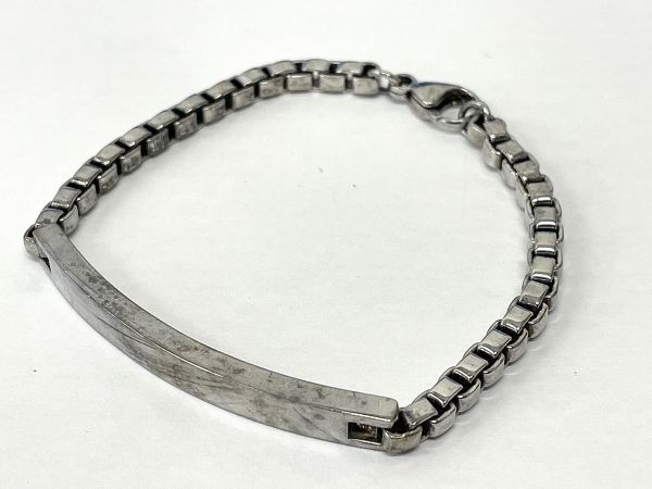 R543-84715 TIFFANY & CO ティファニーアンドコー ブレスレット 2004 925 直径17cm 約14.7g ⑥ ...