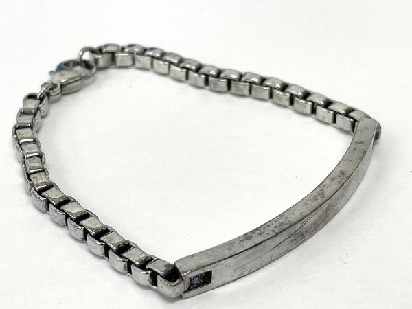 R543-84715 TIFFANY & CO ティファニーアンドコー ブレスレット 2004 925 直径17cm 約14.7g ⑥ ...