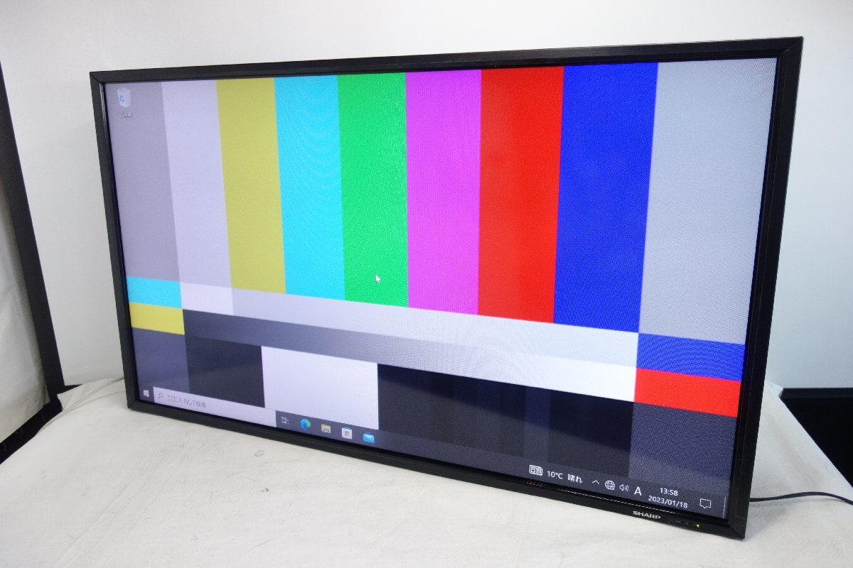 シャープ SHARP 52型インフォメーションディスプレイ PN-E521 フルHD 1920×1080 ワイド 12(24インチ～)｜売買されたオークション情報、yahooの商品情報を ...