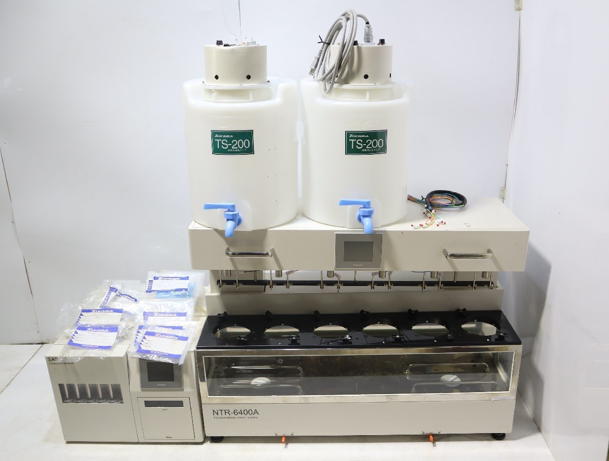 西P Toyama 溶出試験器 NTR-6400A／試験液加温タンク TS-200／オートサンプラー SAS-6000 4点まとめて 3B-782(環境測定器)｜売買されたオークション情報 ...