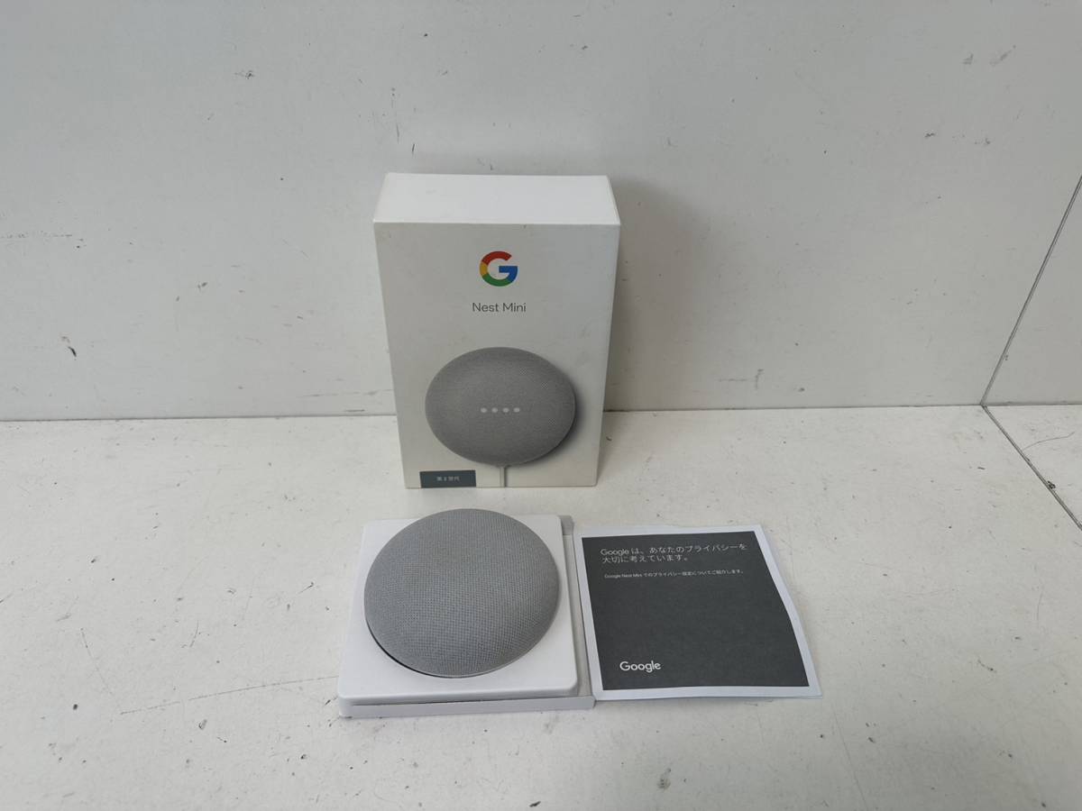 Google Nest Mini スマートスピーカー 第2世代 H2C 本体(スマートスピーカー本体)｜売買されたオークション情報、yahoo ...