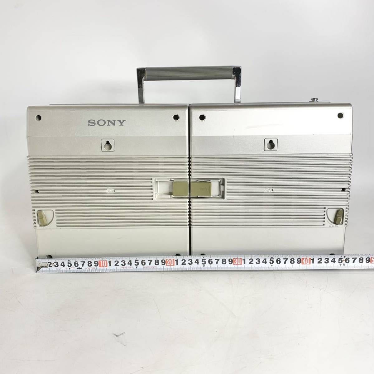 昭和レトロ ソニー SONY CFS-88 ラジカセ カセットデッキ ステレオ カセットコーダー 4バンド スピーカー(ラジカセ)｜売買された ...