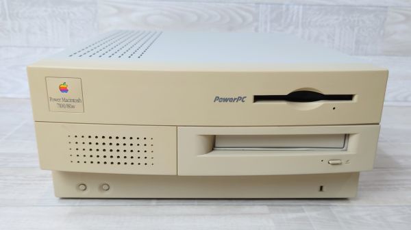 起動OK Apple Power Macintosh 7100/80AV M2391 旧型PC デスクトップPC パソコン アップル ...