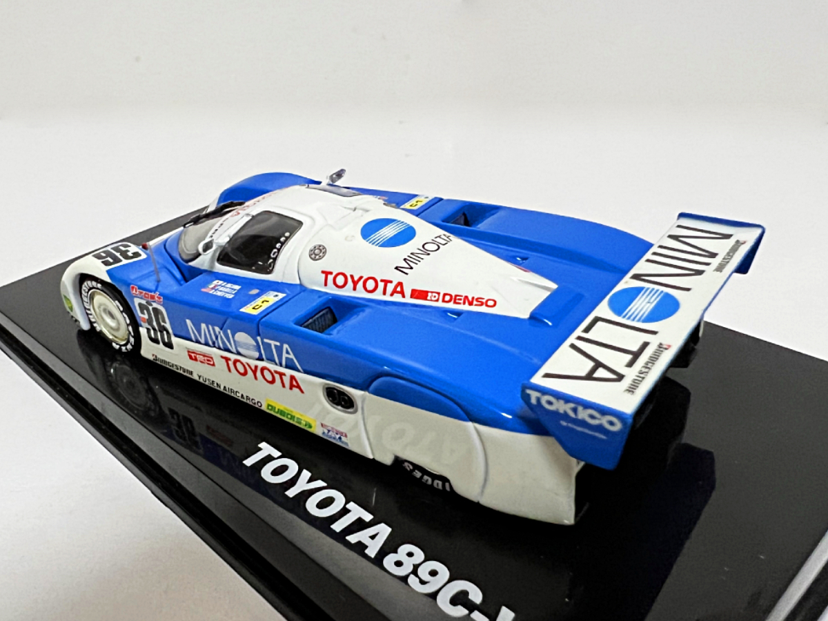 Q-MODEL 1/43 トヨタ89C-V No36 MINOLTA 1989 LM TOYOTA 定形外郵便510円(レーシングカー)｜売買 ...