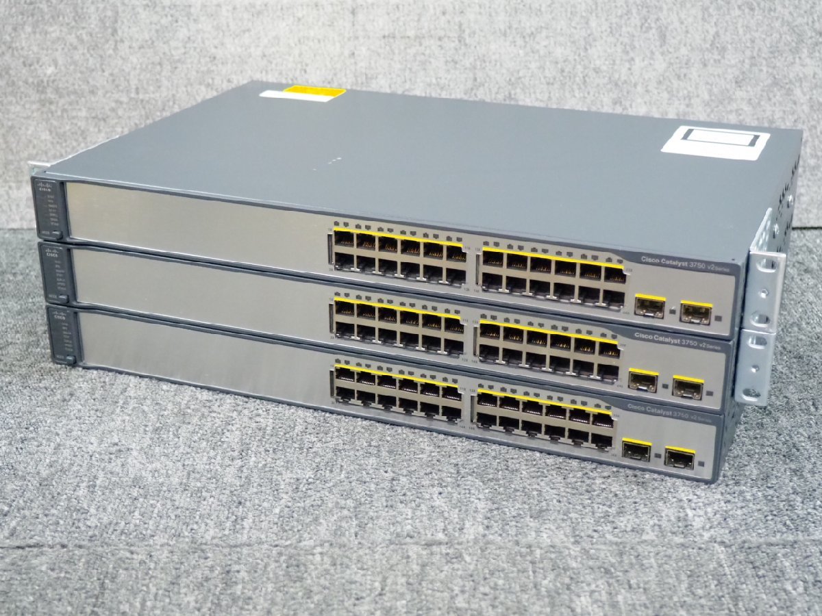爆買い得価 N249 WS-C3750V2-24TS-E V08/V09 Version 12.2 52 SE(イーサネットハブ)｜売買された ...