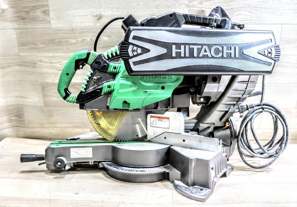 HITACHI 日立工機 305mm 卓上スライド丸のこ：C12RSH2 17Y2658(丸のこ)｜売買されたオークション情報、yahooの ...