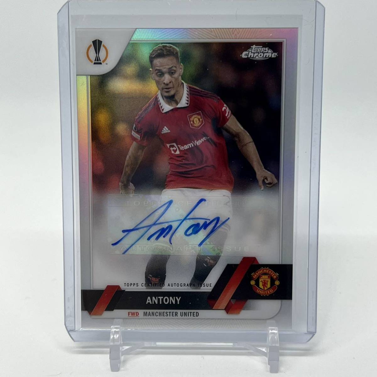 Anthony Refractor Auto 2022-23 Topps Chrome UEFA Club Competitions ...