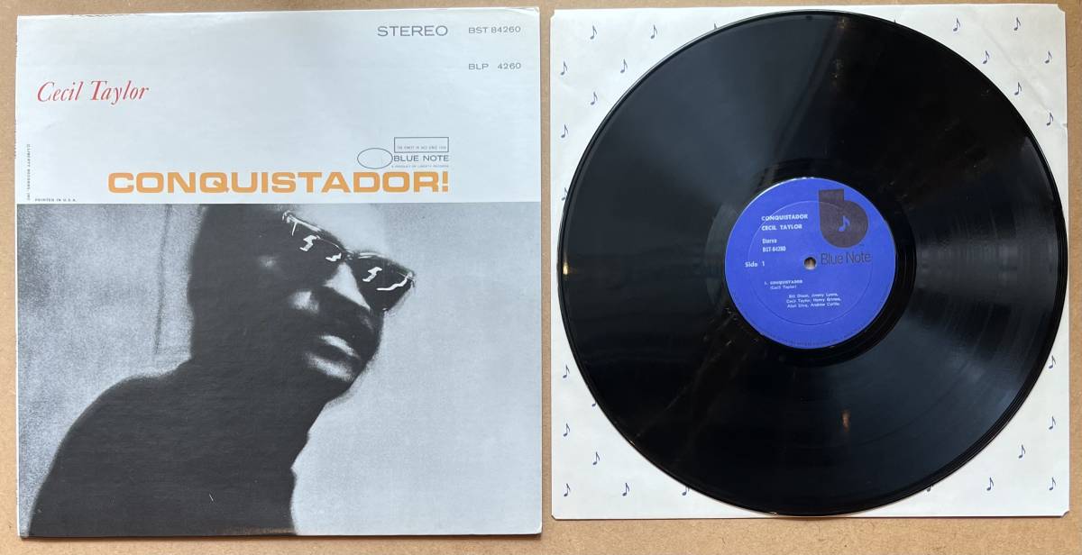 Blue Note US盤Black b Label/LP Cecil Taylor セシル テイラー/Conquistador BST ...