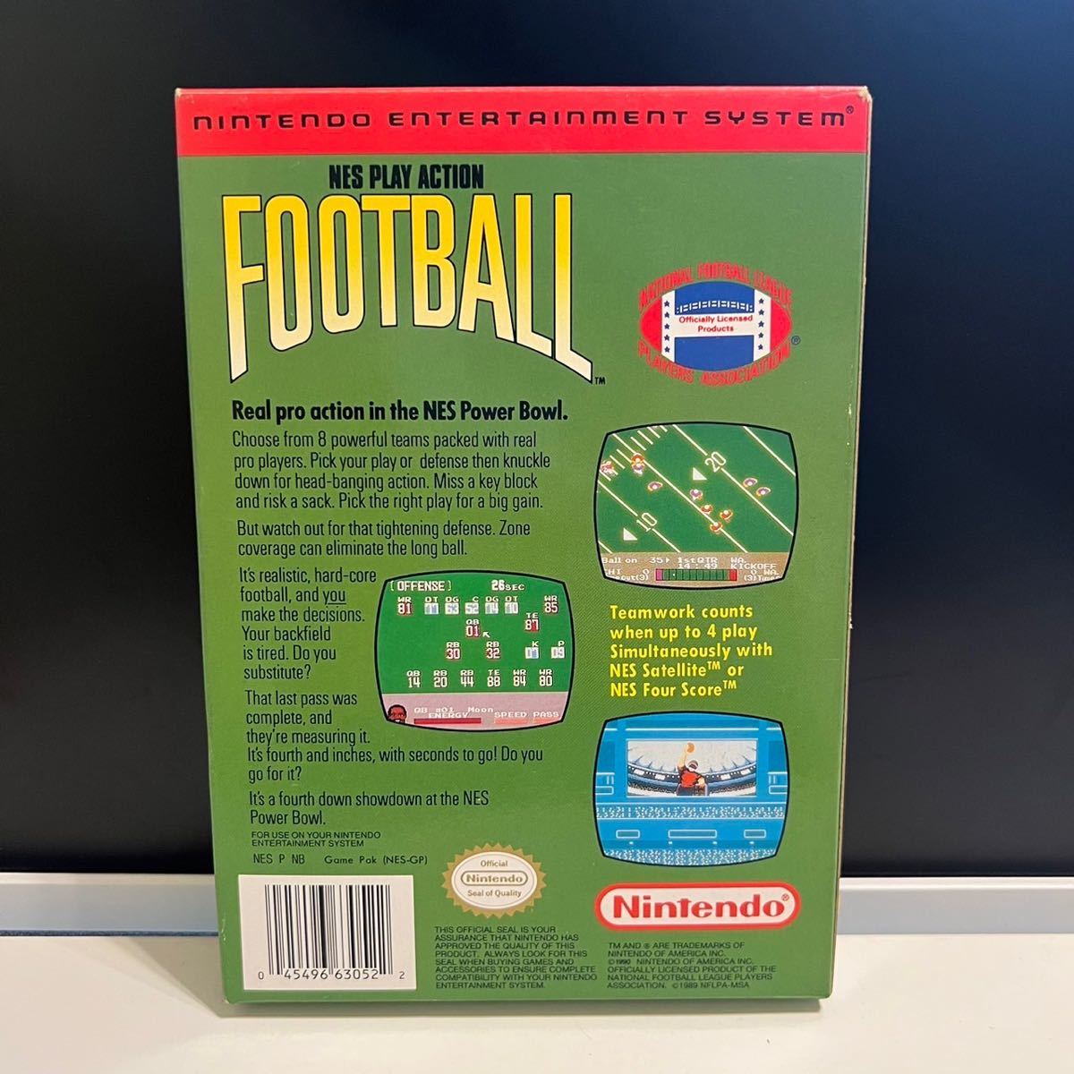 NES NINTENDO Nintedo 海外版 ソフト NES PLAY ACTION FOOTBALL レトロゲーム 当時物 任天堂 ...
