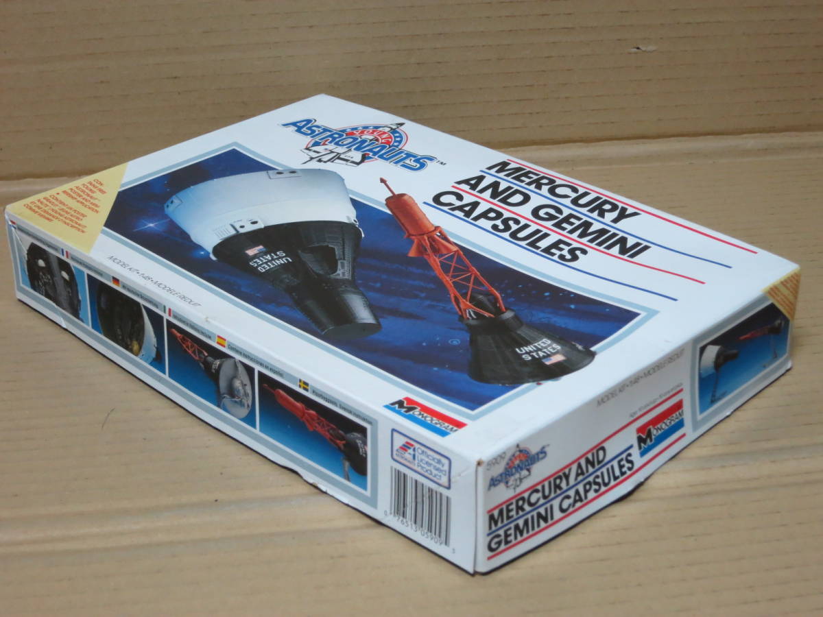 MERCURY AND GEMINI CAPSULES YOUNG ASTRONAUTS 1/48 5909 モノグラム MONOGRAM ...