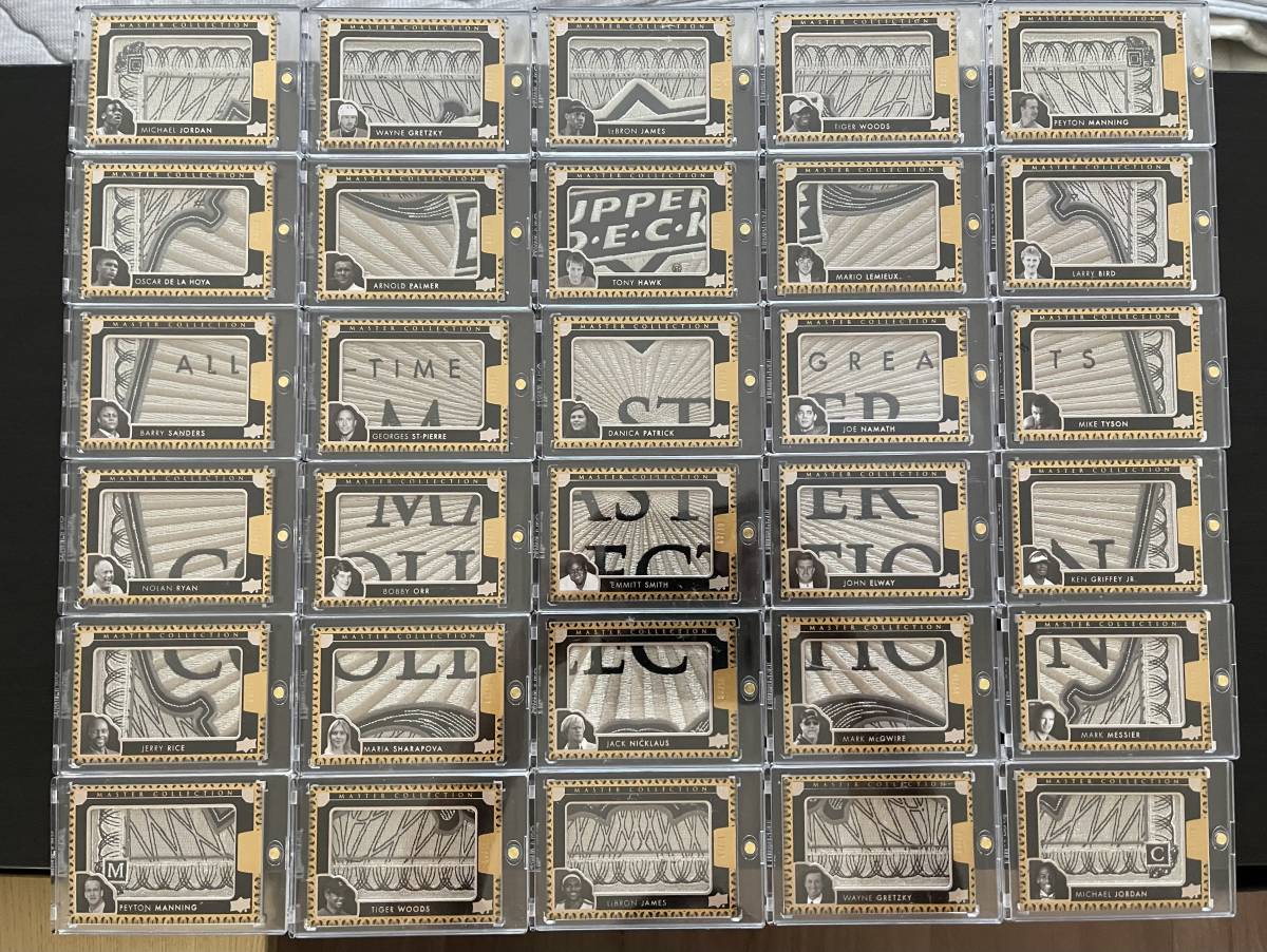 Michael Jordan Lebron James Tiger Woods 他 2016 Upper Deck All Time ...