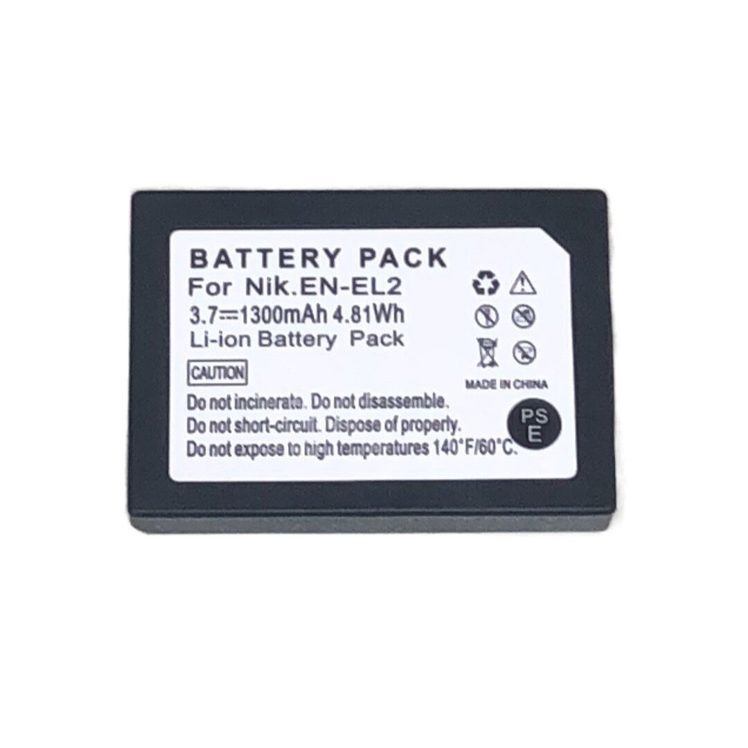 BC190→Coolpix 1050 Coolpix 9904 Coolpix EN-EL2 coolpixsq用BP-NKL2 DDEN ...