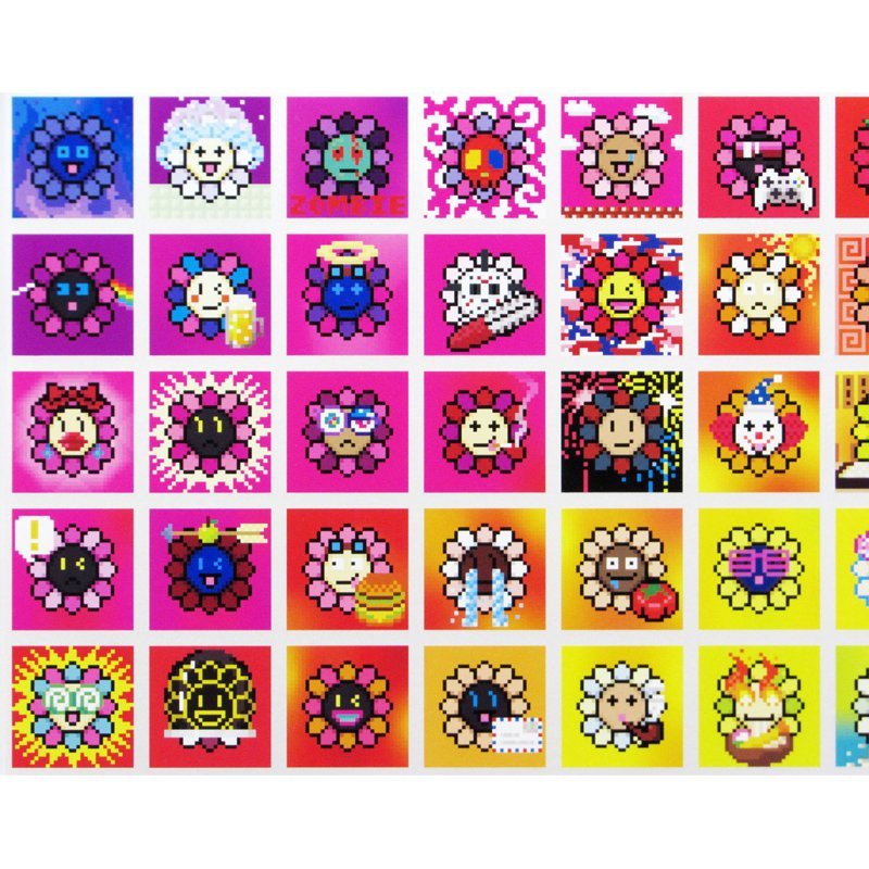 108つ煩悩MURAKAMI.FLOWERS 村上隆 takashi ジンガロ - 38，000円 | noguchi.ug.edu.gh