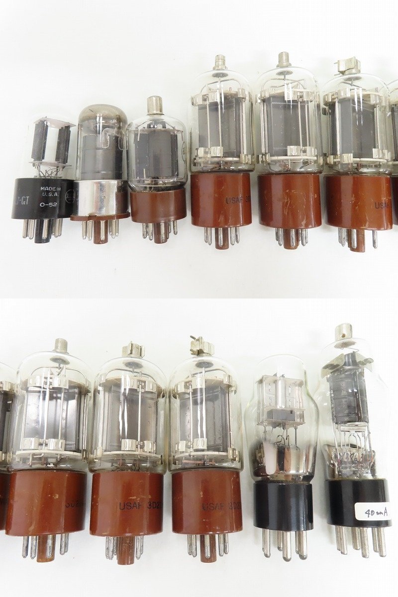 KEN-RAD 12SN7GT/RCA 6SL7/GE 6SN7GT/マツダ 6SL7GT 他 真空管 20本 ケンラッド 230930106 ...