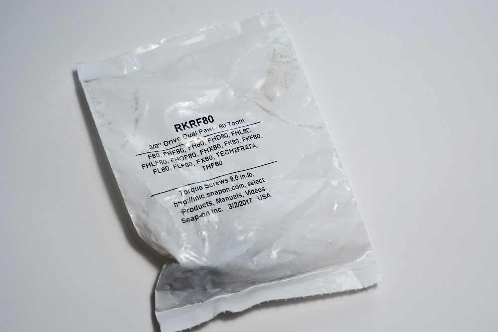 F80 FLF80 修理用 リペアキット Snap-on スナップオン 3/8差込み 80ギヤ RKRF80 並行輸入(ラチェットセット ...