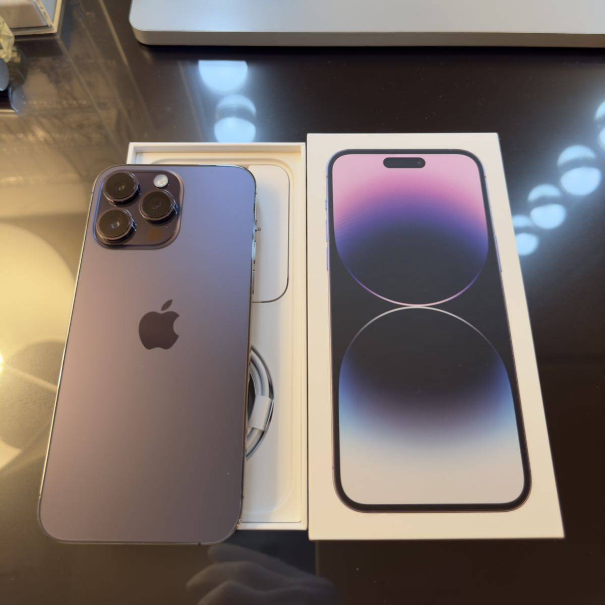 外装 同様 Apple iPhone14 Pro Max 128GB SIMフリー ディープパープル MQ993J/A Apple Store購入品(iPhone)｜売買されたオークション情報 ...