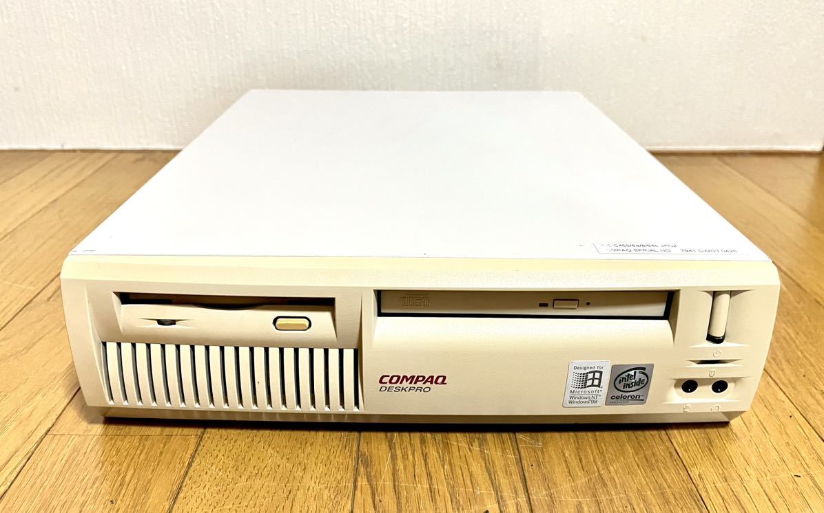 COMPAQ DeskPro デスクトップ ヴィンテージ(パソコン単体)｜売買されたオークション情報、yahooの商品情報をアーカイブ公開 ...