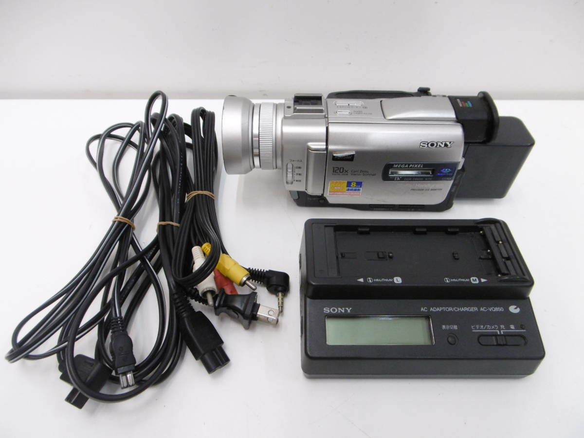 カメラ祭 ソニー DCR-TRV20 ハンディカメラ アダプター付 デジタルビデオカメラ SONY 光学機器 ハンディ 作動未確認 ジャンク品 長期保管品(ソニー)｜売買されたオークション情報 ...