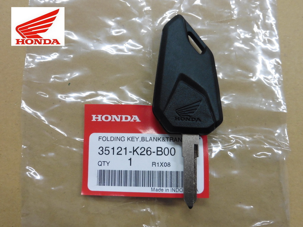 35121-K26-B00 グロム 125 2016 現行 JC92 適合します ホンダ純正 折りたたみ式 ブランクキー(ホンダ用)｜売買され ...