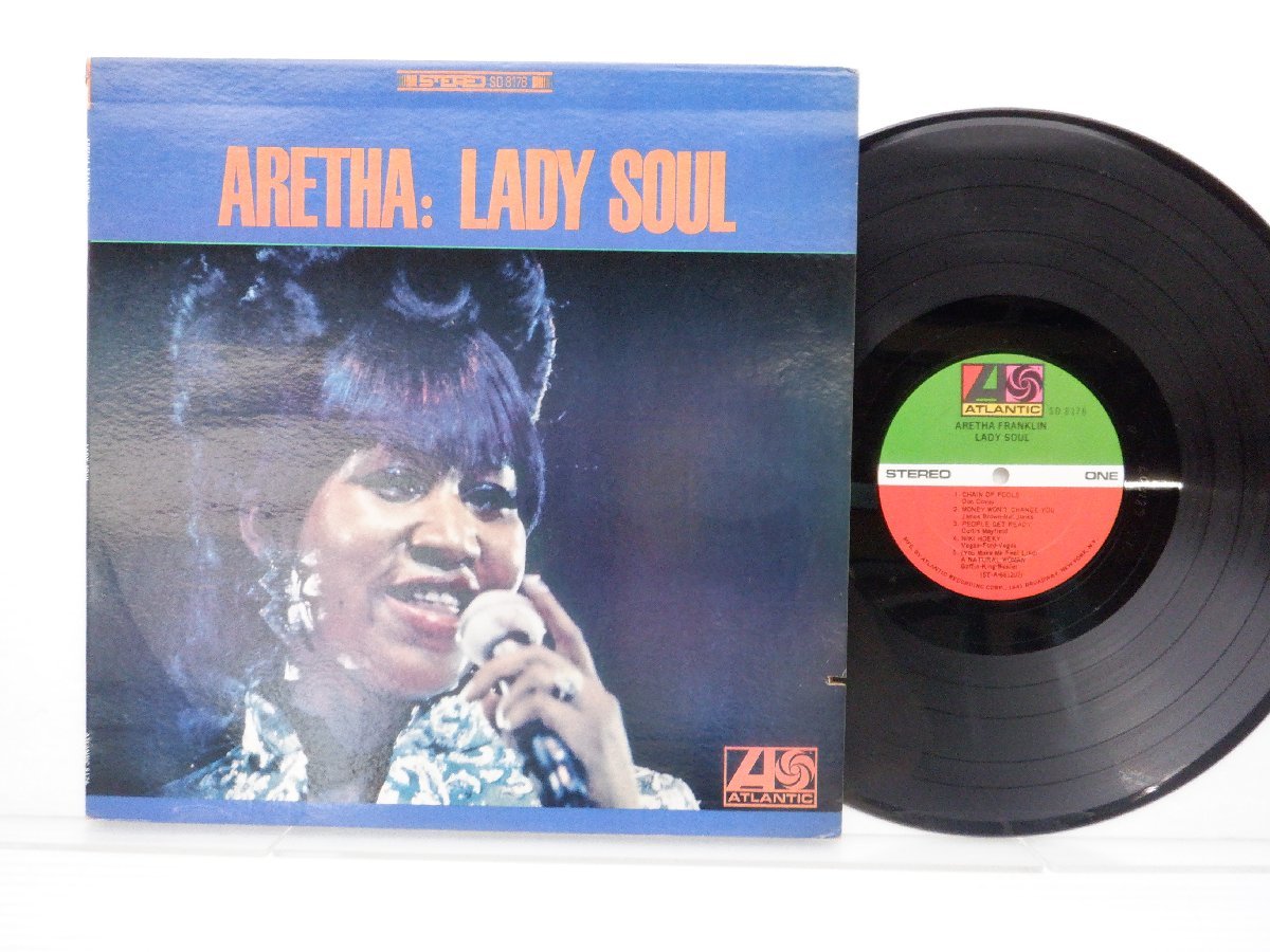 Aretha Franklin Lady Soul LP 12インチ /Atlantic SD 8176 /ファンクソウル(R&B、ソウル ...