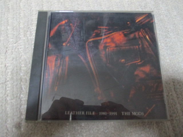 THE MODS/LEATHER FILE 1981-1991 2CD 一部訳アリ 激しい雨が 夜のハイウェイ バラッドをお前に モッズ 送 ...