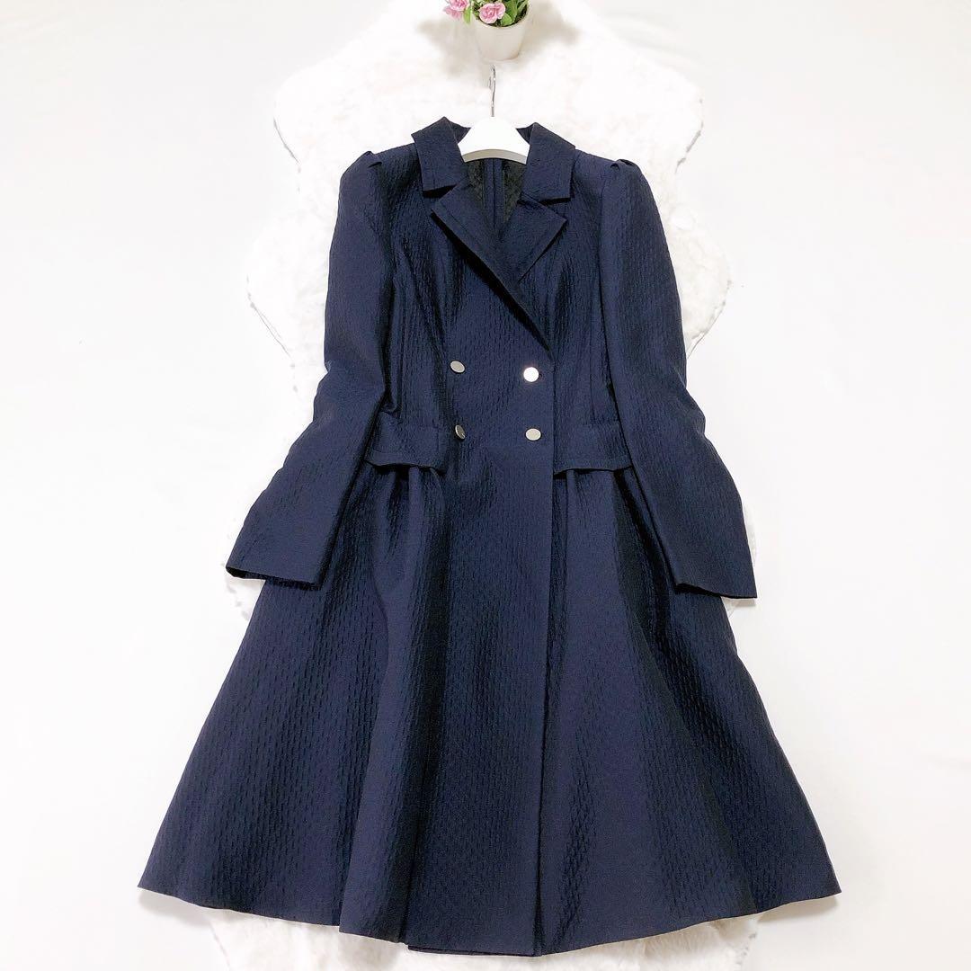 Rene ルネ トレンチコート ダブルボタン フレア ネイビー 34(ルネ)｜売買されたオークション情報、yahooの商品情報をアーカイブ公開 - オークファン（aucfan.com）