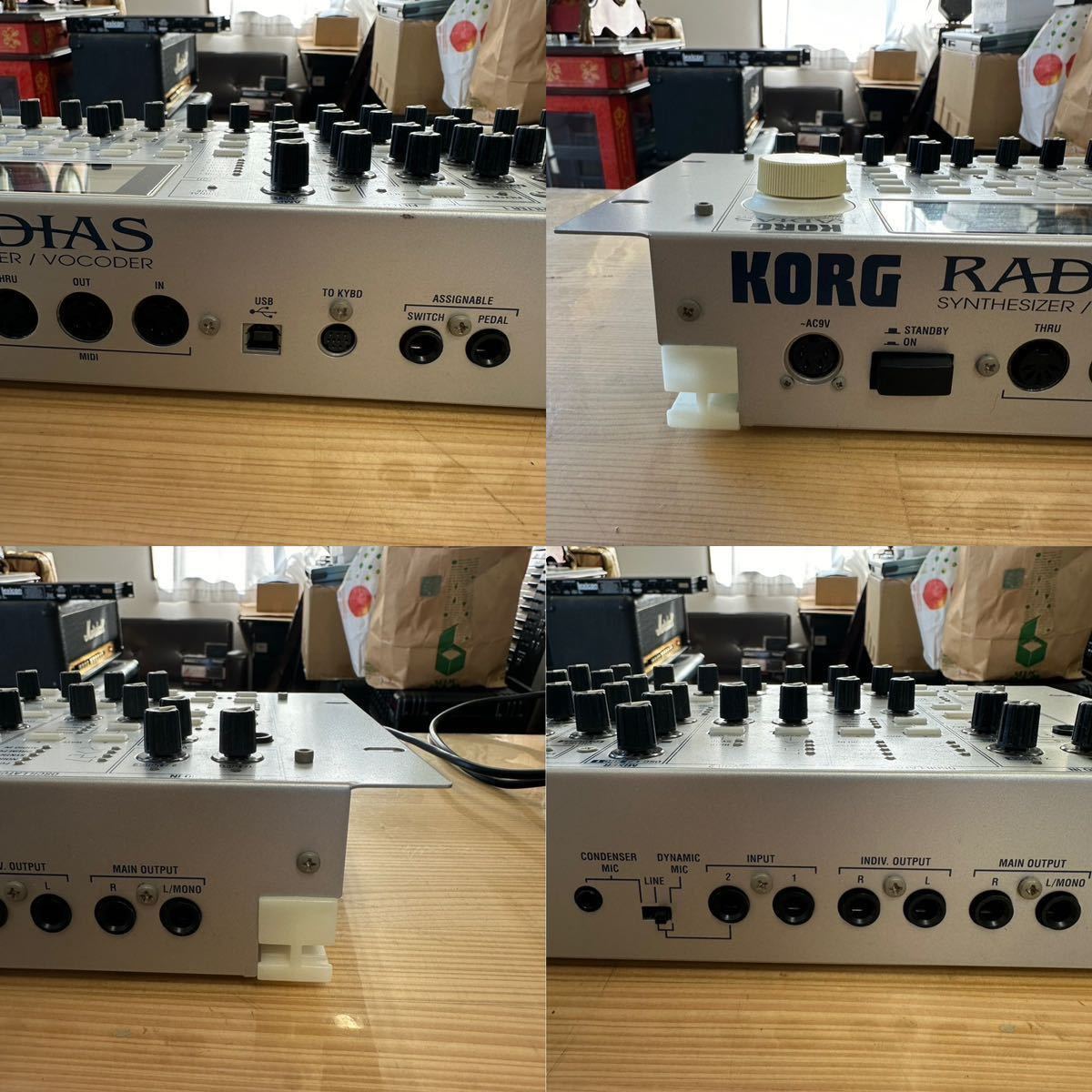 KORG RADIAS-R シンセサイザー ボーコーダー 音源モジュール コルグ(コルグ)｜売買されたオークション情報、yahooの商品情報をアーカイブ公開 - オークファン（aucfan.com）