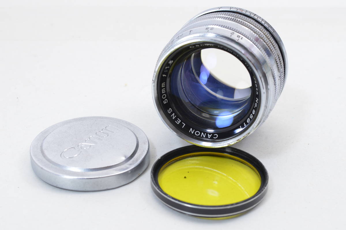 ecoま CANON LENS 50mm F1.8 Lマウント L39/M39 no.95911(キヤノン)｜売買されたオークション情報 ...