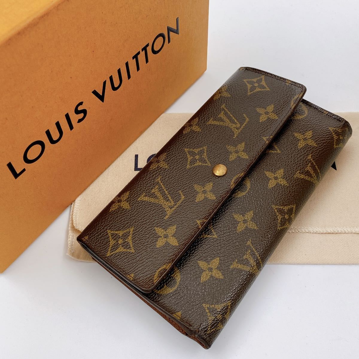 H0433 LOUIS VUITTON ルイ ヴィトン モノグラム ポルトフォイユ インターナショナル 長財布(モノグラムライン)｜売買された ...
