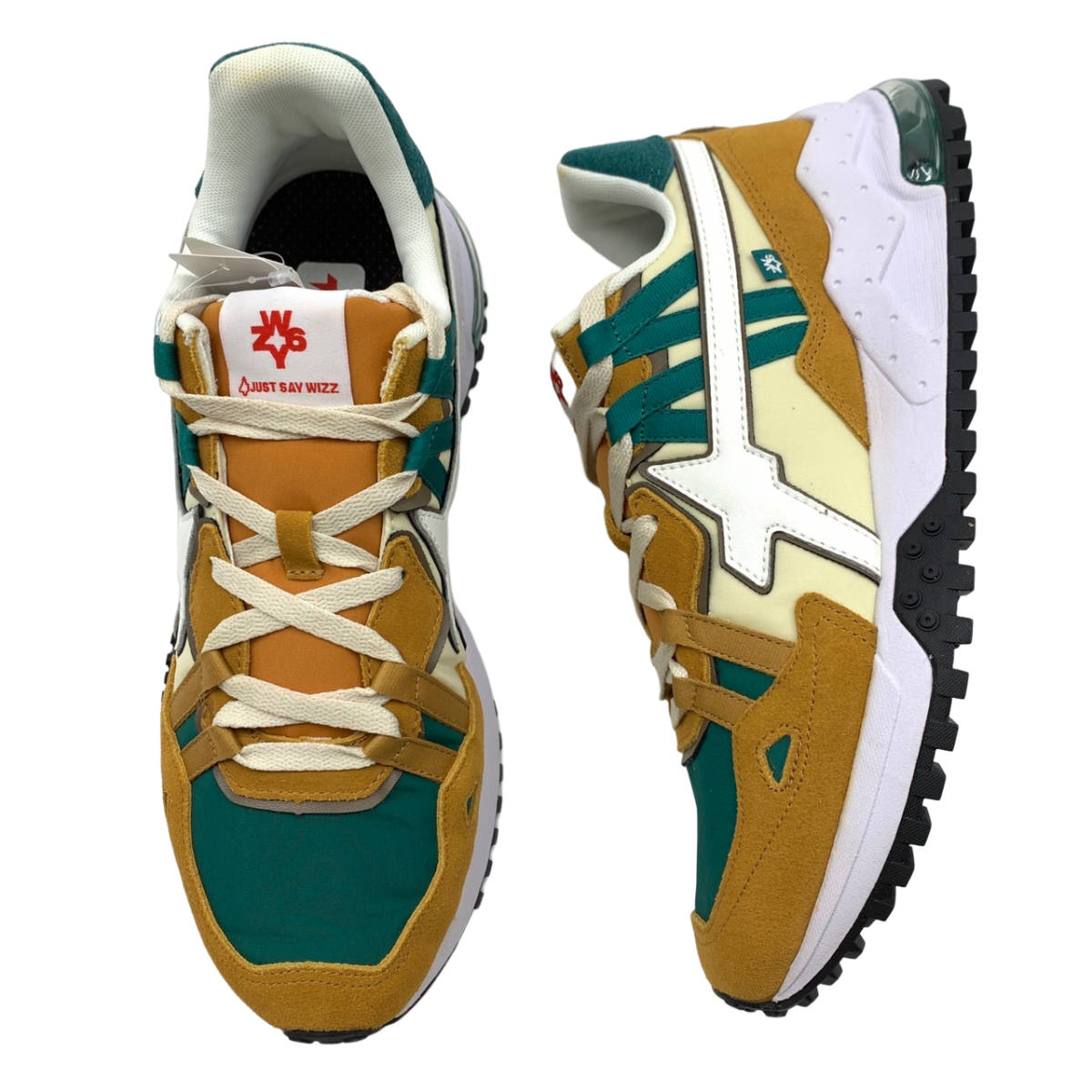 定価36300円 W6YZ 最上級モデル 厚底ソールローカットスニーカー BREEZE 1G09 グリーン ウィズ(27.5cm)｜売買された ...