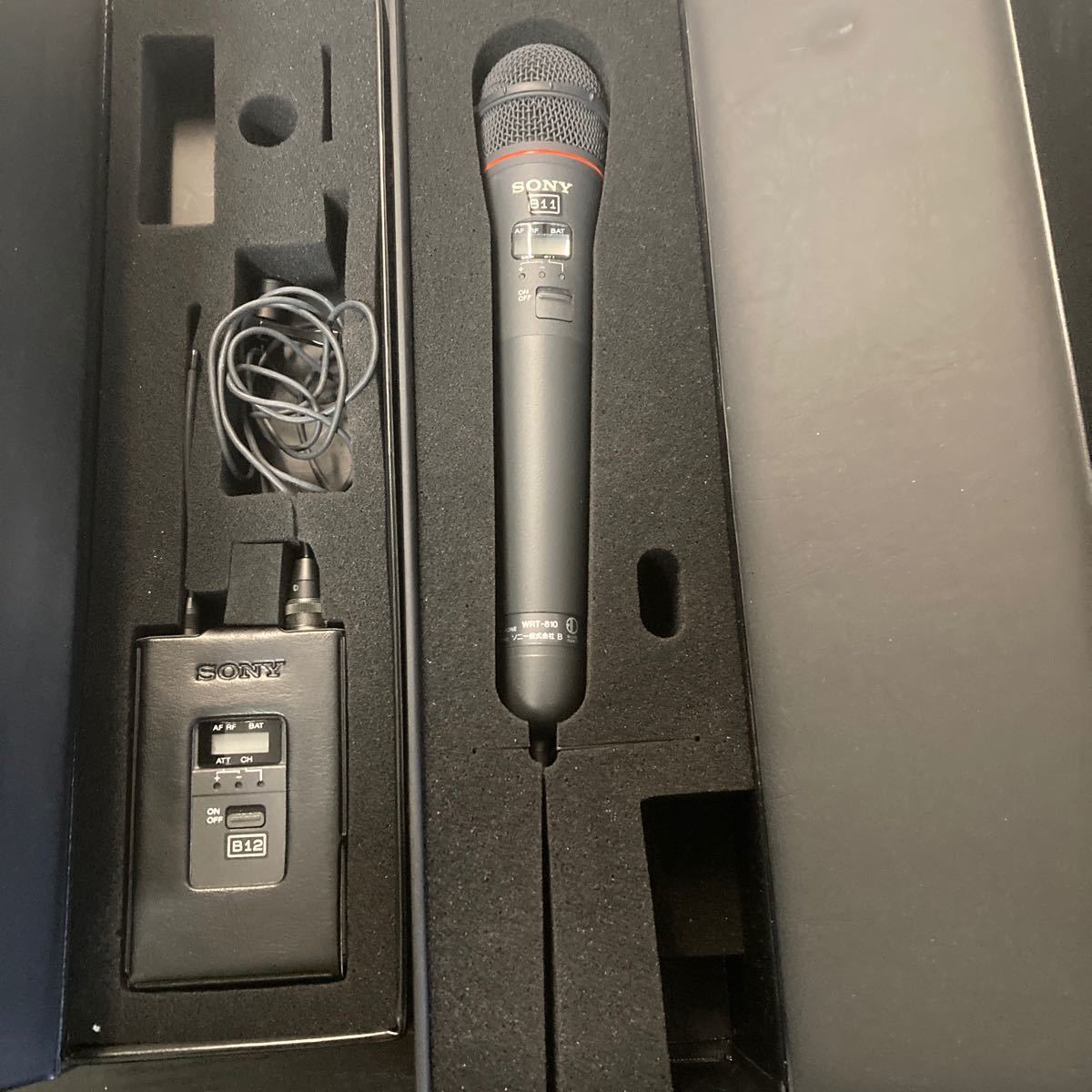 SONY WRT-820 WRT-810 UHF トランスミッター ワイヤレスマイク synthesized transmitter ...