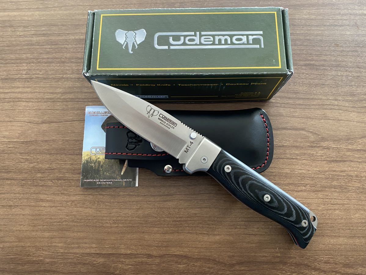 CUDEMAN クードマン MT4 N690Co マイカルタ 384-M フォールディング ナイフ(ハンティングナイフ、狩猟刀)｜売買された ...